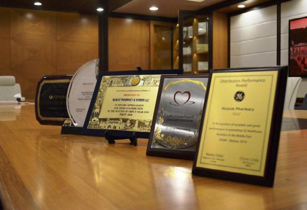 Awards | Muscat Pharmacy & Stores LLC